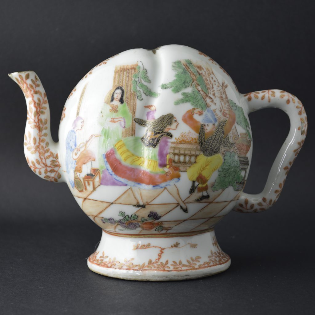 Rare Chinese Porcelain Cadogan Teapot Decorated in Holland - Robert ...