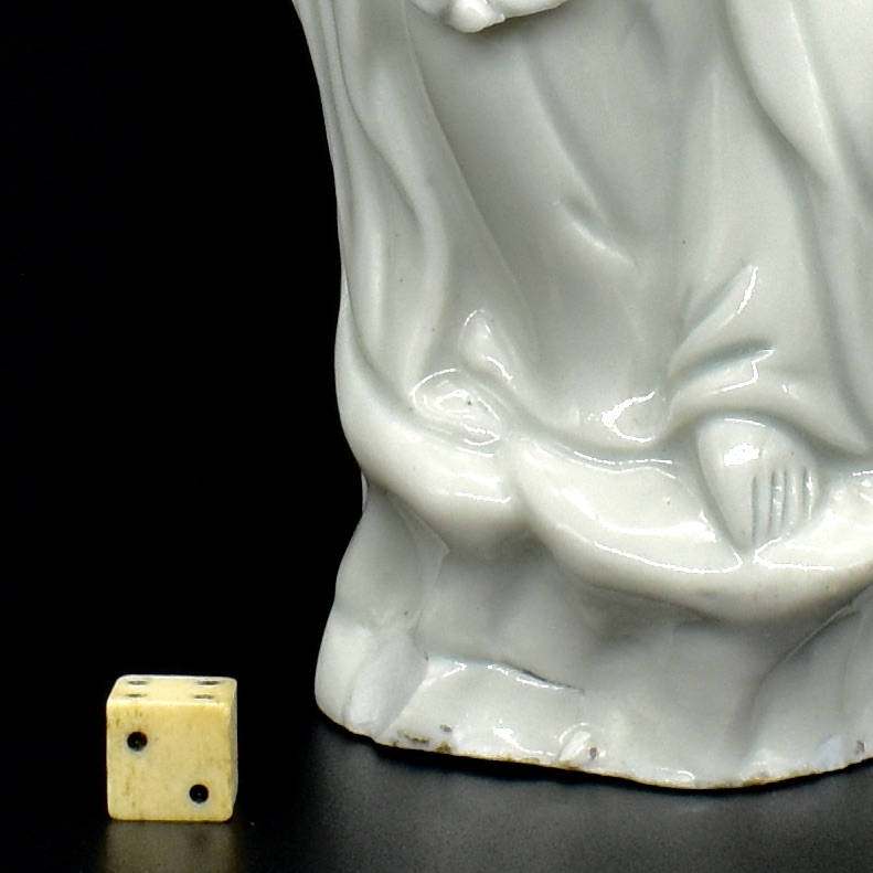 A Mid-17th Century Blanc de Chine Porcelain Model of Guanyin. - Robert ...